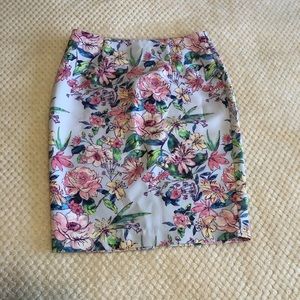 Forever 21 | Skirts | Pencil Skirt With Back Slit | Poshmark